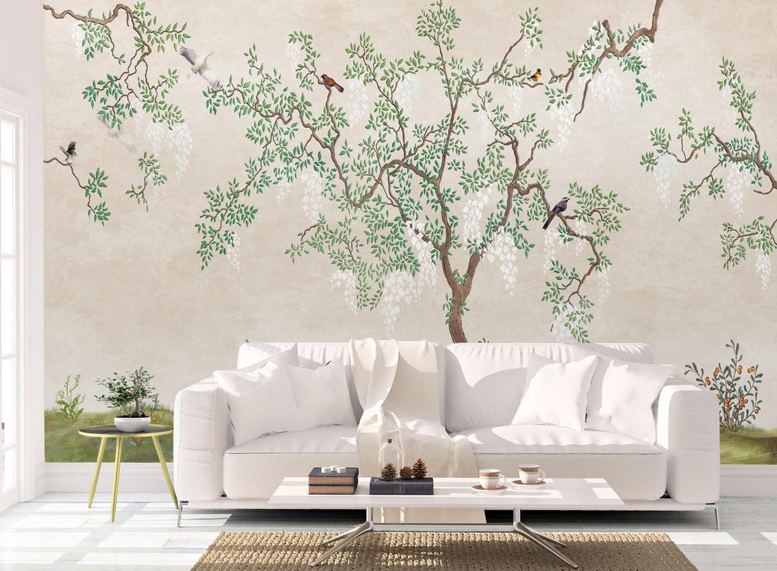 Large Tree Wallpaper Murals, Large Tree Wallpaper for Walls, A Big Tre ...
