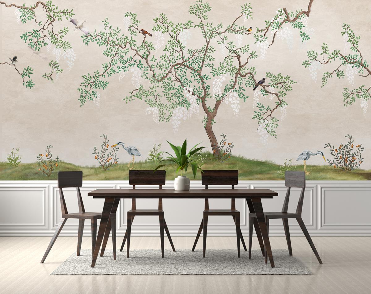 Large Tree Wallpaper Murals, Large Tree Wallpaper for Walls, A Big Tre ...